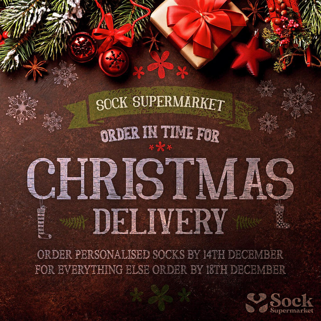 Christmas cut off delivery dates – socksupermarket