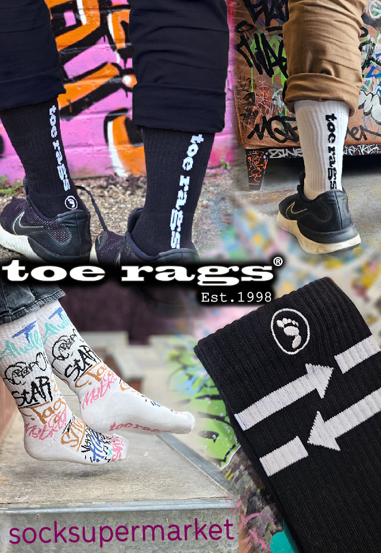 Introducing Toe Rags® Est 1998 25th Anniversary Special – socksupermarket