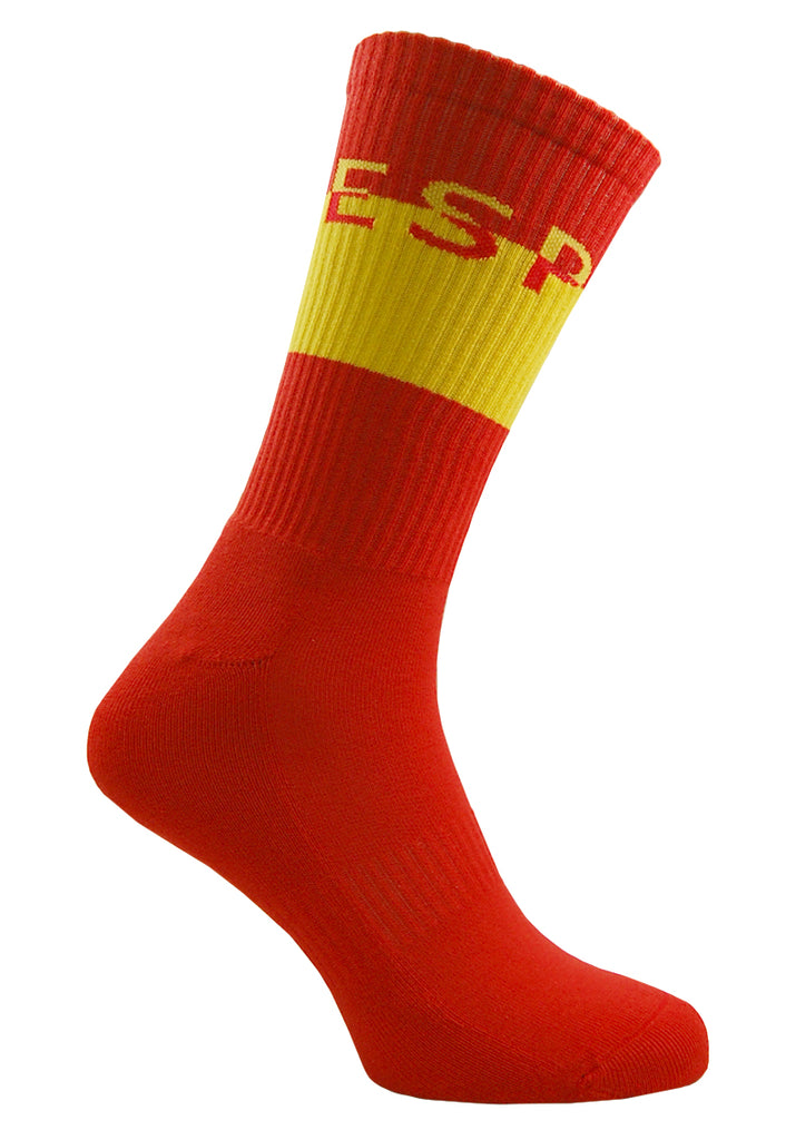 Sole Happy! Espana/Spanish Crew Socks | socksupermarket