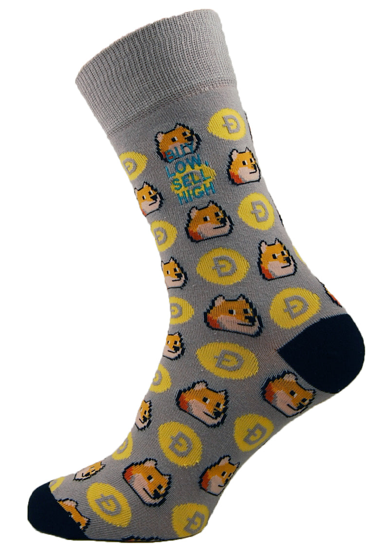 Sole Happy! Personalised Dogecoin – socksupermarket